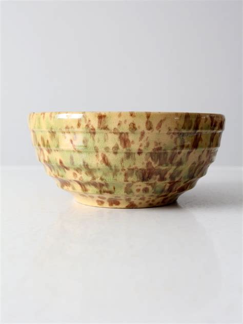 Antique Spongeware Bowl