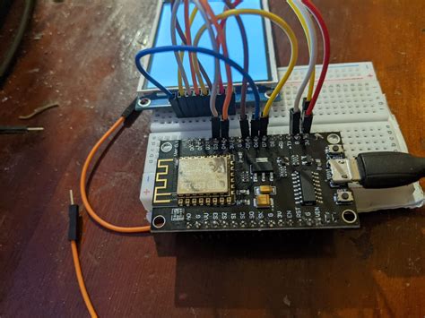 28 Isp Lcd Module White Screen With Esp8266mod Board No Cs Pin Any Help Displays