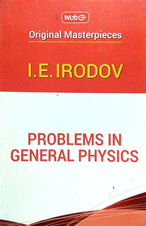 Problems In General Physics I E Irodov 9788183552158 Books