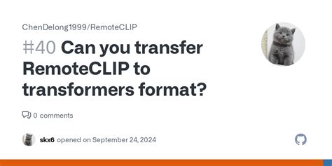 can you transfer remoteclip to transformers format · issue 40