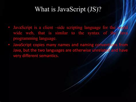 Javascript And Jquery Ppt