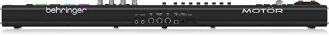 Behringer Motor 61 Teclado Controlador Maestro Usb Midi De 61 Teclas