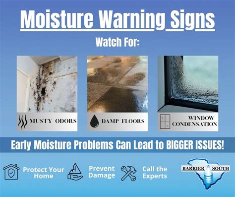 Barrier Homeowner Tip 🏠 Watch For Musty Smells Damp Floors Or