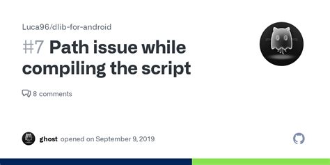 path issue while compiling the script · issue 7 · luca96 dlib for