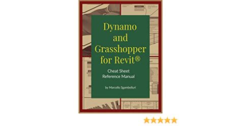 Dynamo And Grasshopper For Revit Cheat Sheet Reference Manual By Marcello Sgambelluri Free Download