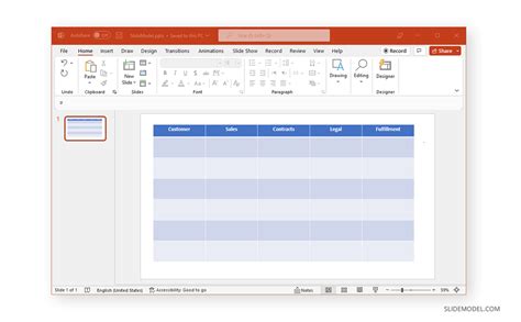 How To Insert Swimlane In PowerPoint Shapes PowerPoint Templates