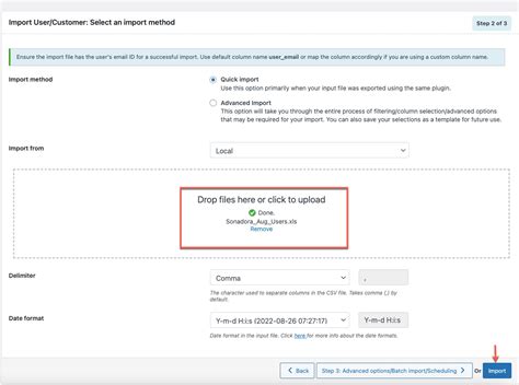 How To Import And Export Wordpress Users Using An Excel File