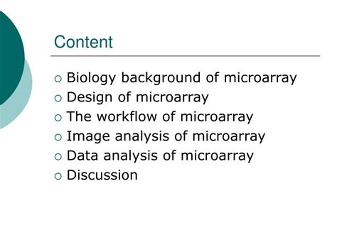 ppt microarray powerpoint presentation free download id 6629535