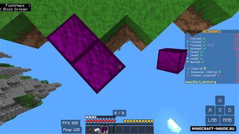 limeclient [1 8 9] Сборки модов для Майнкрафт minecraft inside