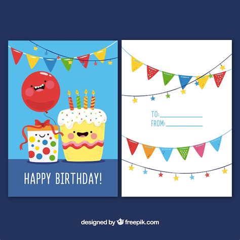 6 페이지 축하 카드 도안 이미지 Freepik에서 무료 다운로드