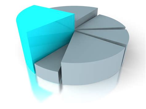 Circular Graph Pie Monotone Great PowerPoint ClipArt For