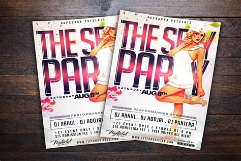 Sexy Party Flyer Graphic By Mintdesign Creative Fabrica