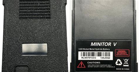 Minitor Battery