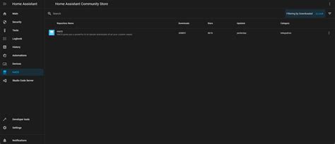 solved hacs not showing integrations or menu third party