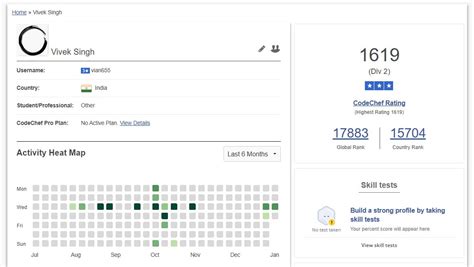 🎉 Finally Achieved 3 Stars⭐ On Codechef Vivek Singh