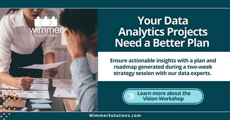 Wimmer Solutions On Linkedin Vision Workshop Clarify And Optimize Your Data Analytics Strategy