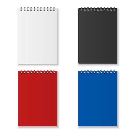 Premium Vector Realistic Notebook Set