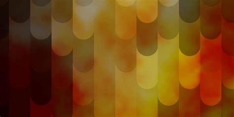 Light Pink Yellow Vector Backdrop With Lines Repeated Lines On Abstract Background With