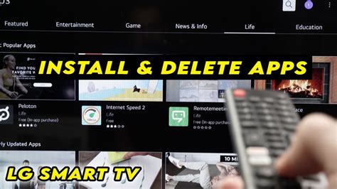 LG Smart TV: How to Install & Uninstall Apps - YouTube