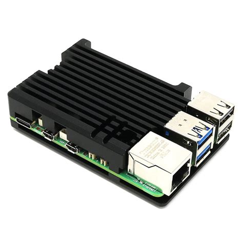 Aluminium Armour Heatsink Case For Raspberry Pi 5 The Pi Hut