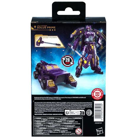 Transformers Age Of The Primes Deluxe Class The Thirteen Solus Prime Action Figure Toys And