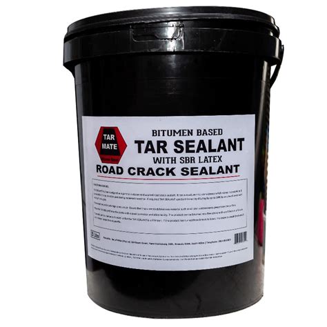 Tar Sealant Bitumen Based With Sbr Latex 25l