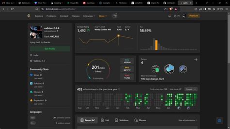 Vaibhav Khadse On Linkedin Leetcode Codingmilestone Algorithms