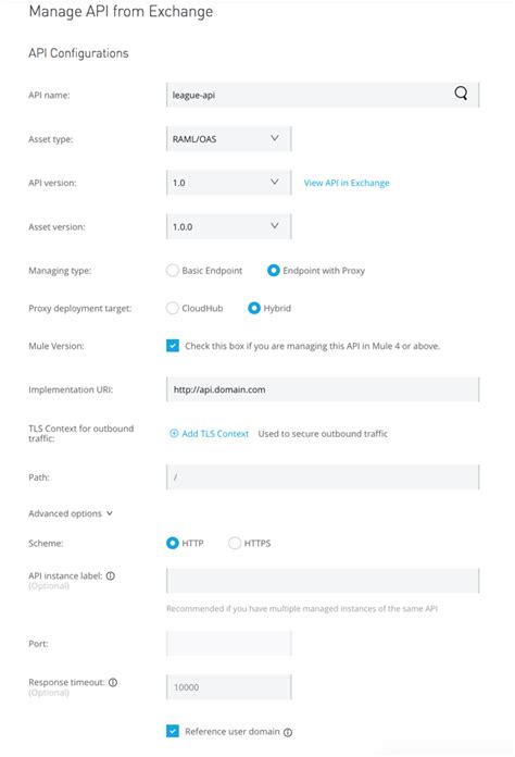 Domain Support For Mule 4 Api Proxies Mulesoft Documentation