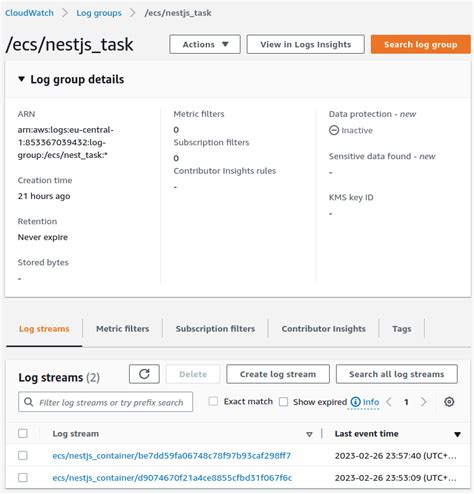 Api With Nestjs 97 Introduction To Managing Logs With Amazon Cloudwatch