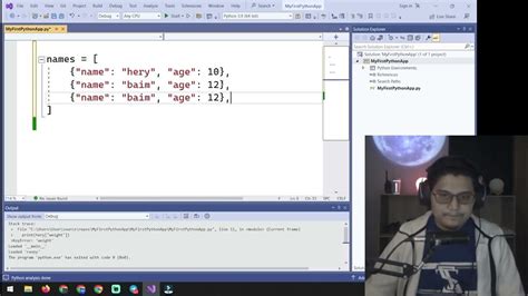 Learn Python Part 11 Array Of Dictionary Youtube