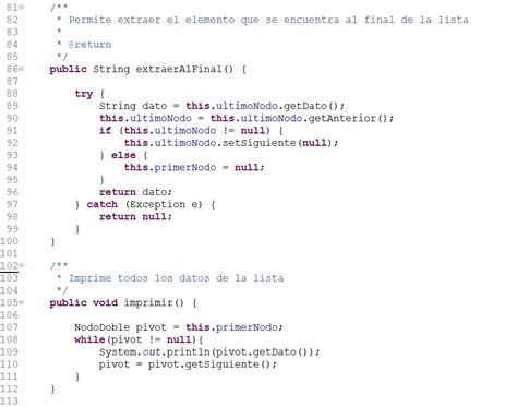 Codigos Y Algo Mas Listas Dobles En Java
