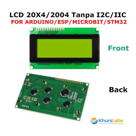 hijau หน้าจอ lcd 20x4 2004 green arduino raspberry 20x04 i2c lcd 20x4