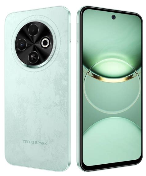 Смартфон Tecno Spark 30c 4 128 Гб Lte Зеленый купить по цене 7 390