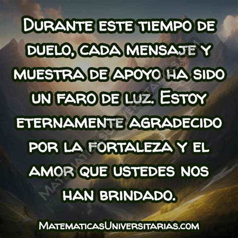 Hermosas Palabras De Agradecimiento En Situaciones De Pérdida