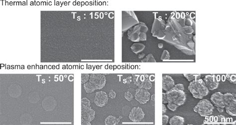 SEM Picture Of The TiO Surface For Different Substrate Temperatures Download Scientific