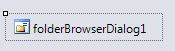FolderBrowserDialog In C