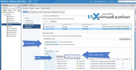 Vcp6 Dcv Objective 33 Configure Vsphere Storage Multi Pathing And