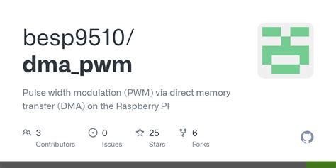 github besp9510 dma pwm pulse width modulation pwm via direct