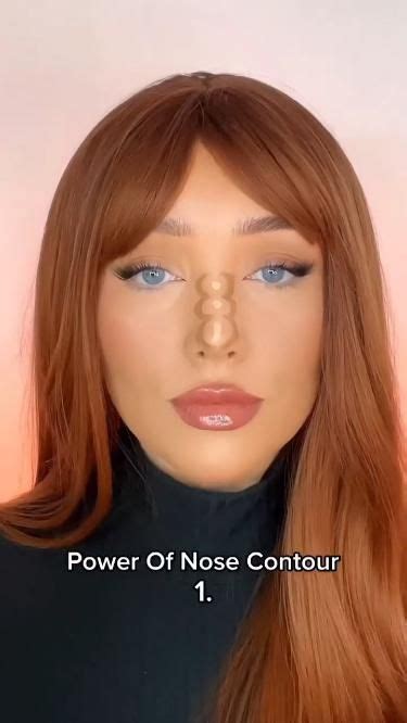 The Power Of Nose Contour Nose Contouring Tutorial Nose Contour Idea Nose Contouring Makeup