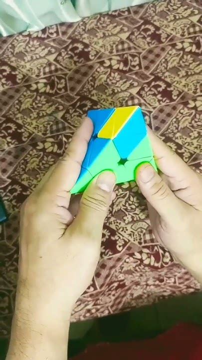 cool pattern on pyraminx cuber trendingshorts youtube