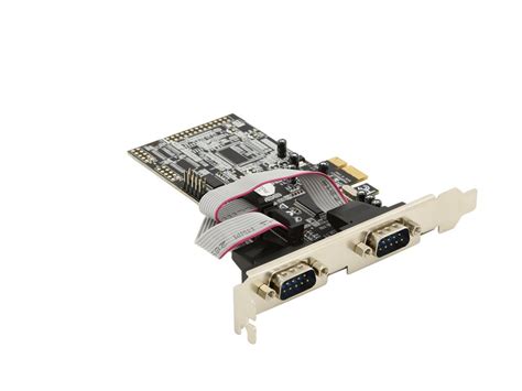 Startech Com Port Native Pci Express Rs Serial Adapter Card With Uart Model Pex S