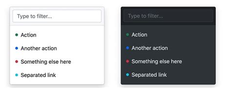 Bootstrap5 Drop Down Menu