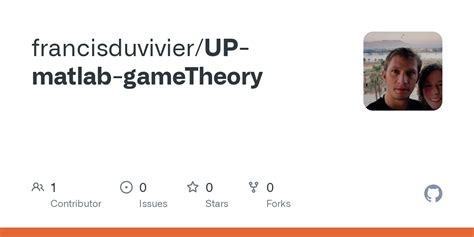 github francisduvivier up matlab gametheory