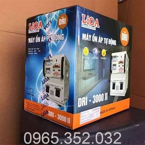 Lioa 3kva Ổn Áp Lioa Nhật Linh 3kw Model Sh 3000 Dri 3000 Dri 3000