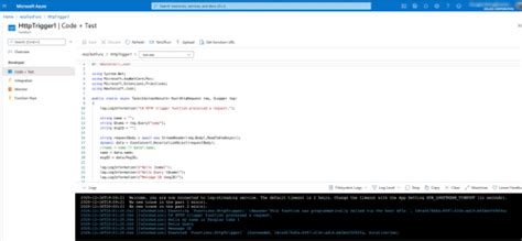 Connecting To Azure Functions Using REST