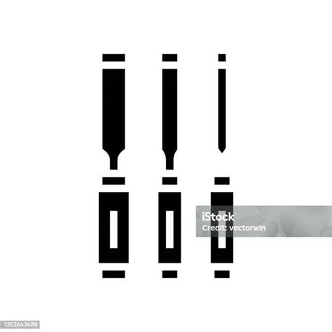 끌 목수 도구 글리프 아이콘 벡터 일러스트레이션 갈고리 발톱에 대한 스톡 벡터 아트 및 기타 이미지 갈고리 발톱 개인