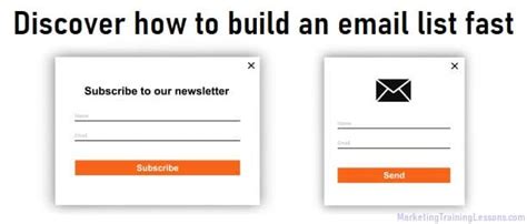 How To Build An Email List Fast With Creative Ways Working From Home With Marketing Training