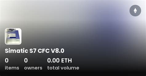 simatic s7 cfc v8 0 collection opensea