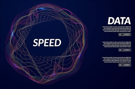 Premium Vector Abstract 3d Big Data Visualization