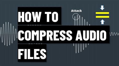 How To Compress Audio Files For Mp3 Aac Flac Or M4a